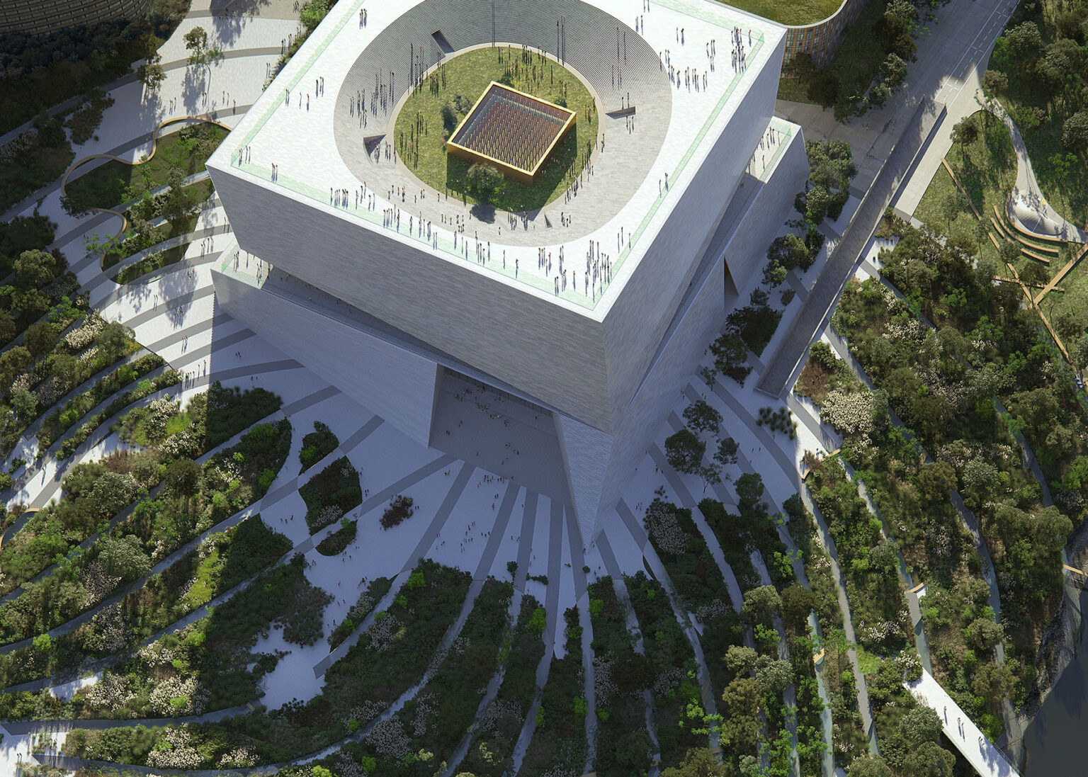 Top 3 finalist in the Guoshen Museum competition - Nomaji Landscape ...