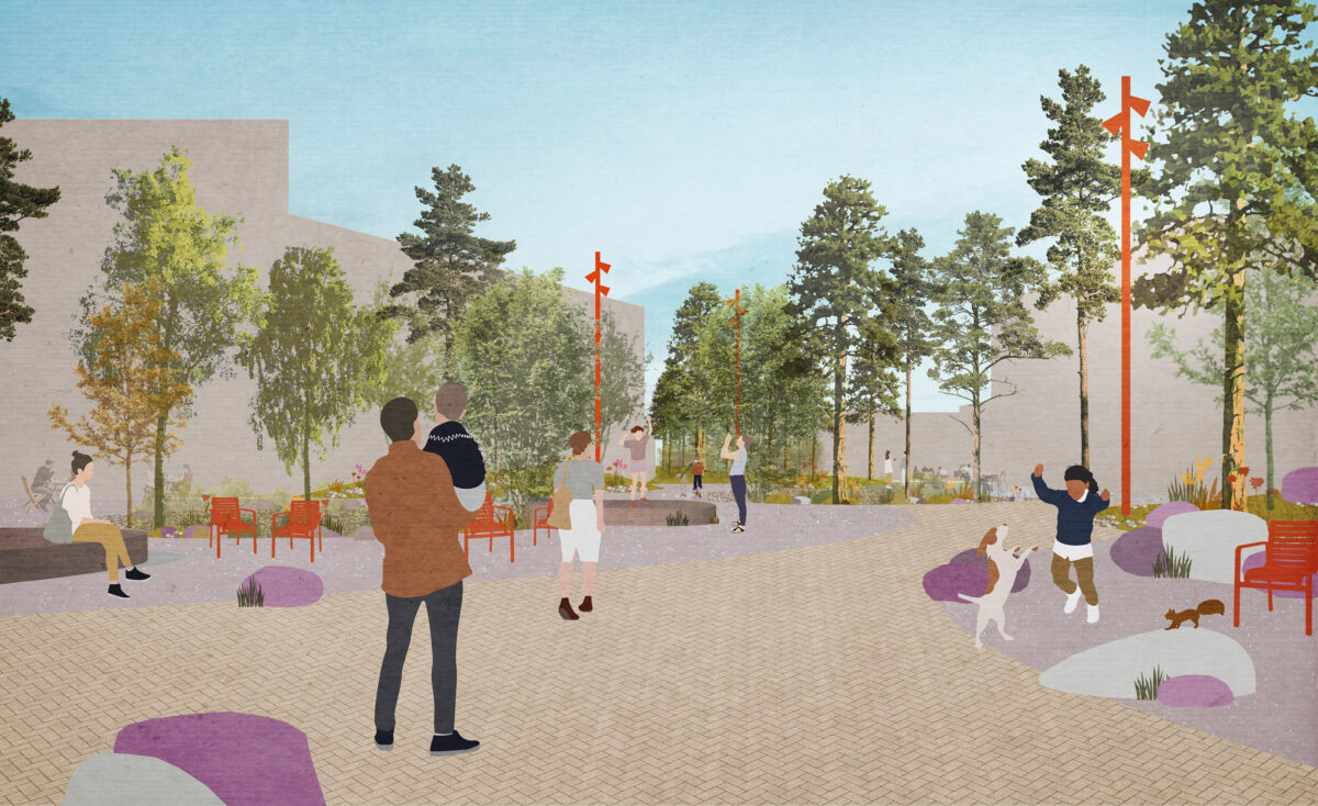 Kaijonharju master plan of outdoor environment – Nomaji Landscape ...