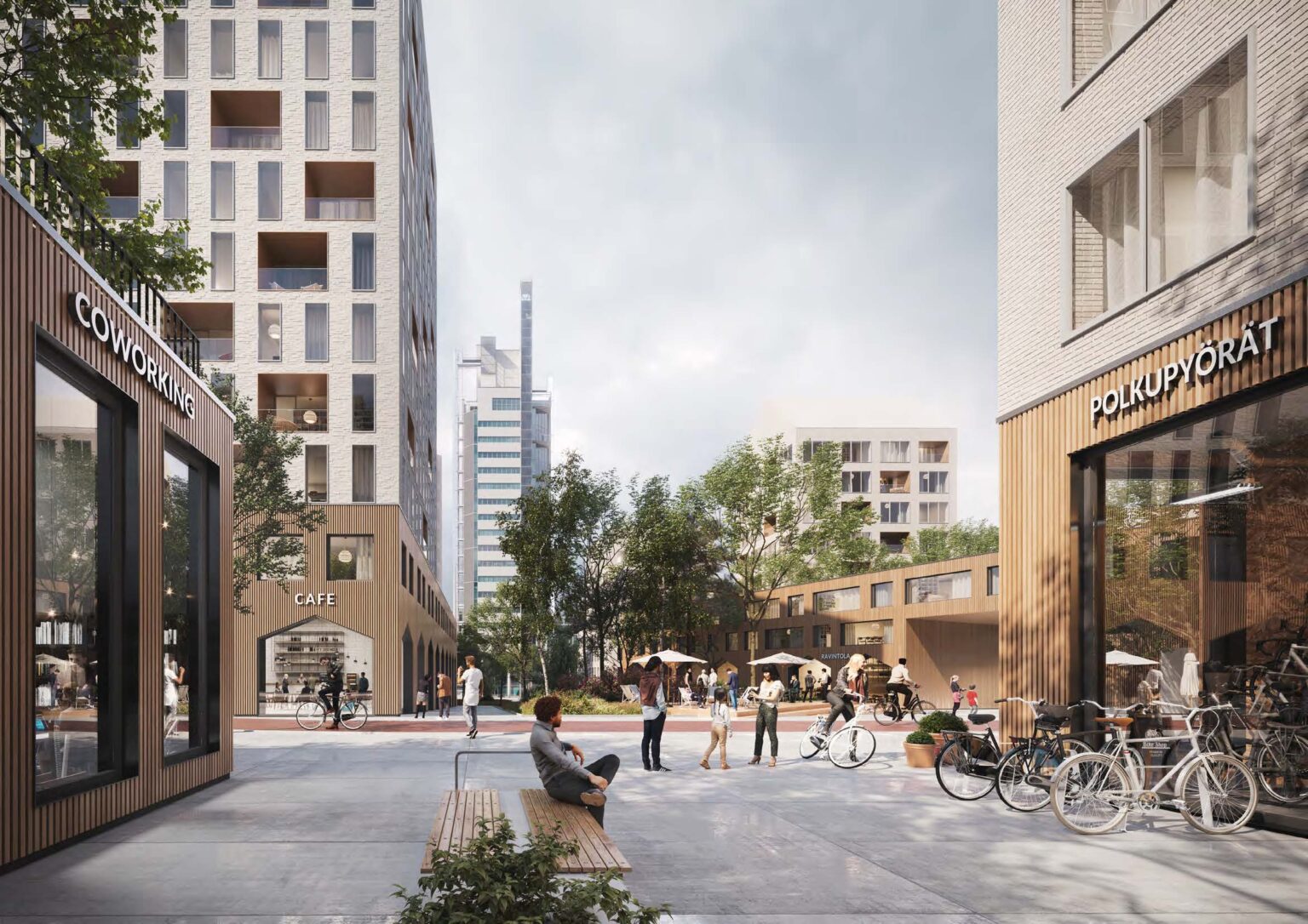 Renewal of the Helsinki East Urban Centre – Nomaji Landscape Architects
